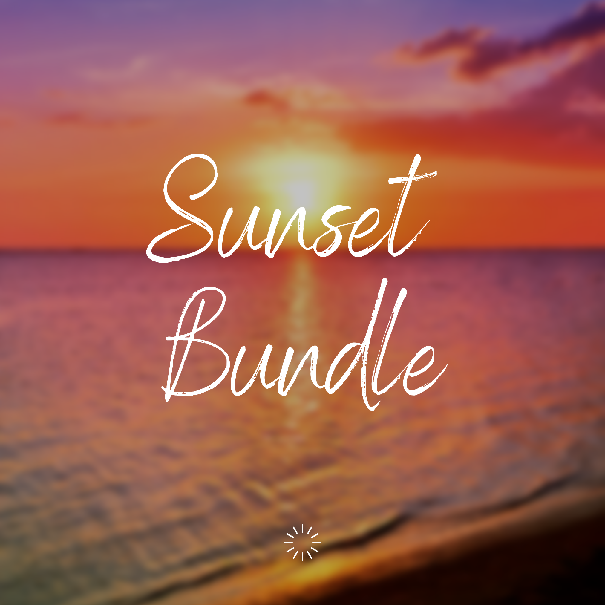 Sunset Bundle – Geaux Glitter Co.
