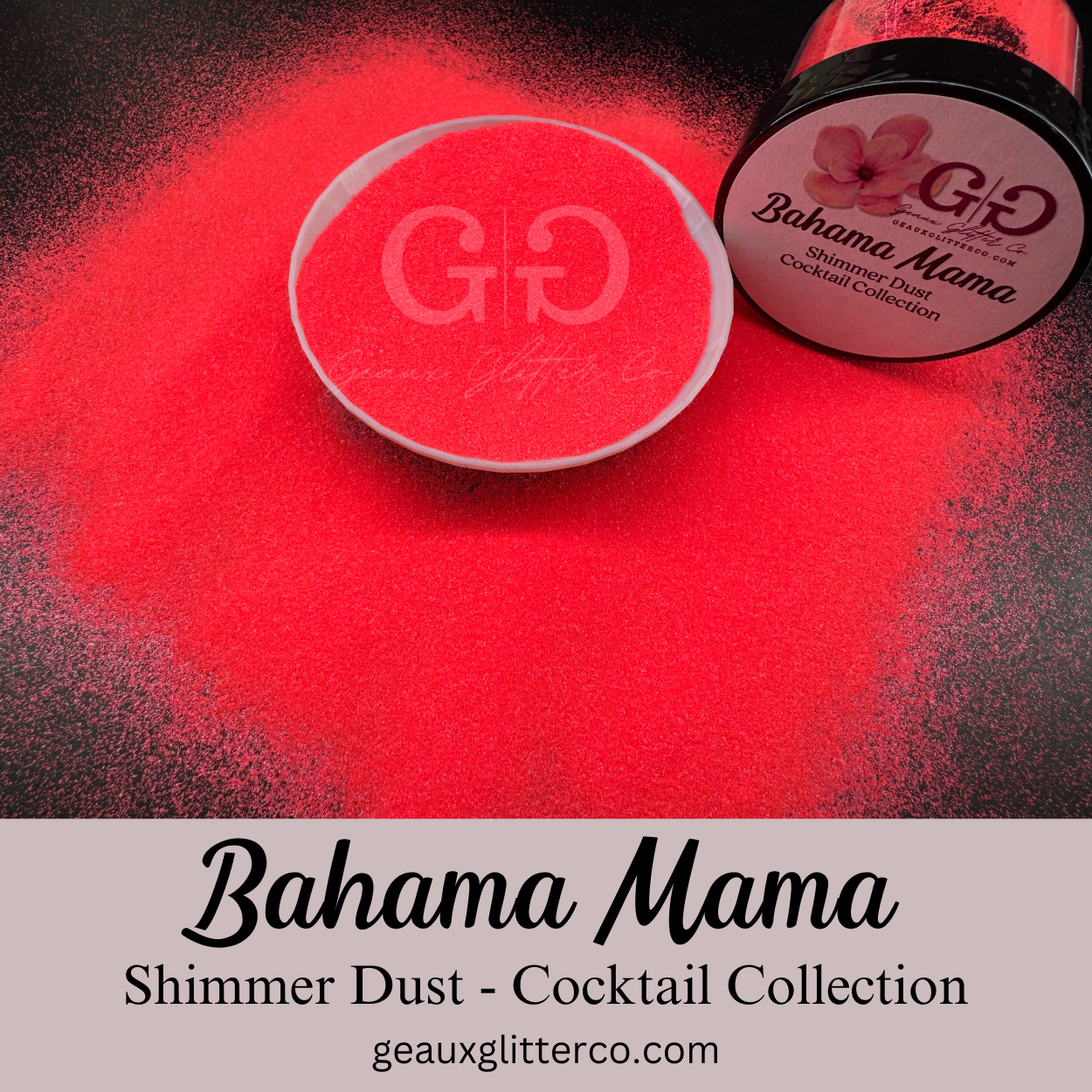 Bahama Mama Shimmer Dust - Cocktail Collection – Geaux Glitter Co.
