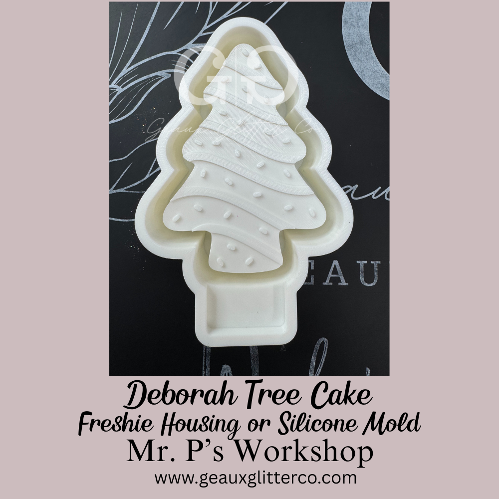 Deborah Tree Cake Freshie Housing or Silicone Mold – Geaux Glitter Co.
