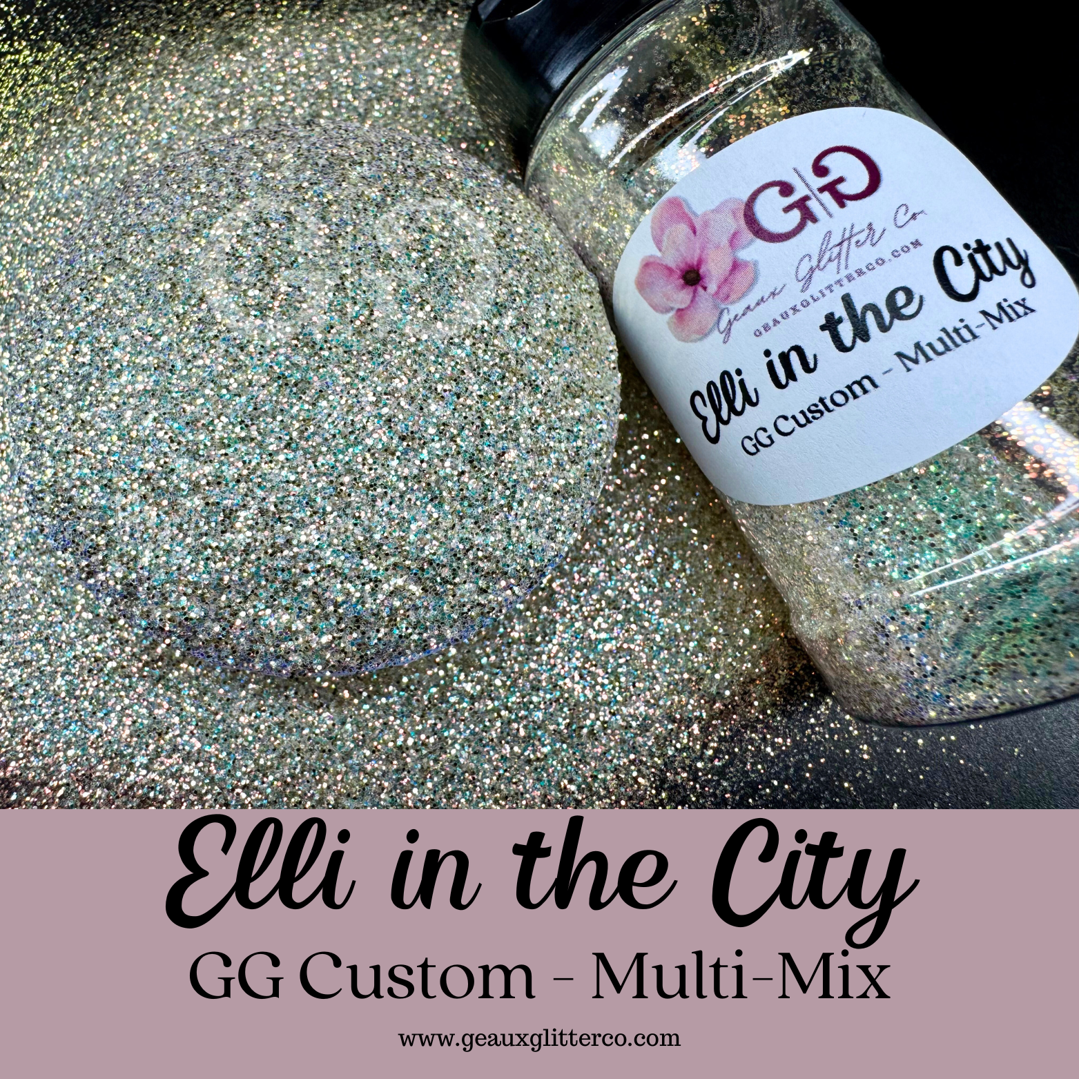 Elli In The City - GG Custom Multi-Mix – Geaux Glitter Co.