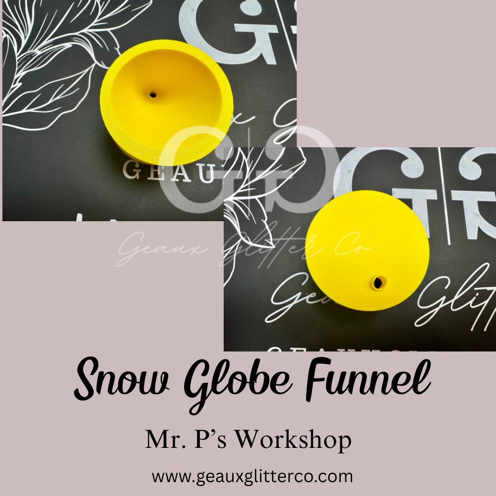 Snow Globe Funnel – Geaux Glitter Co.