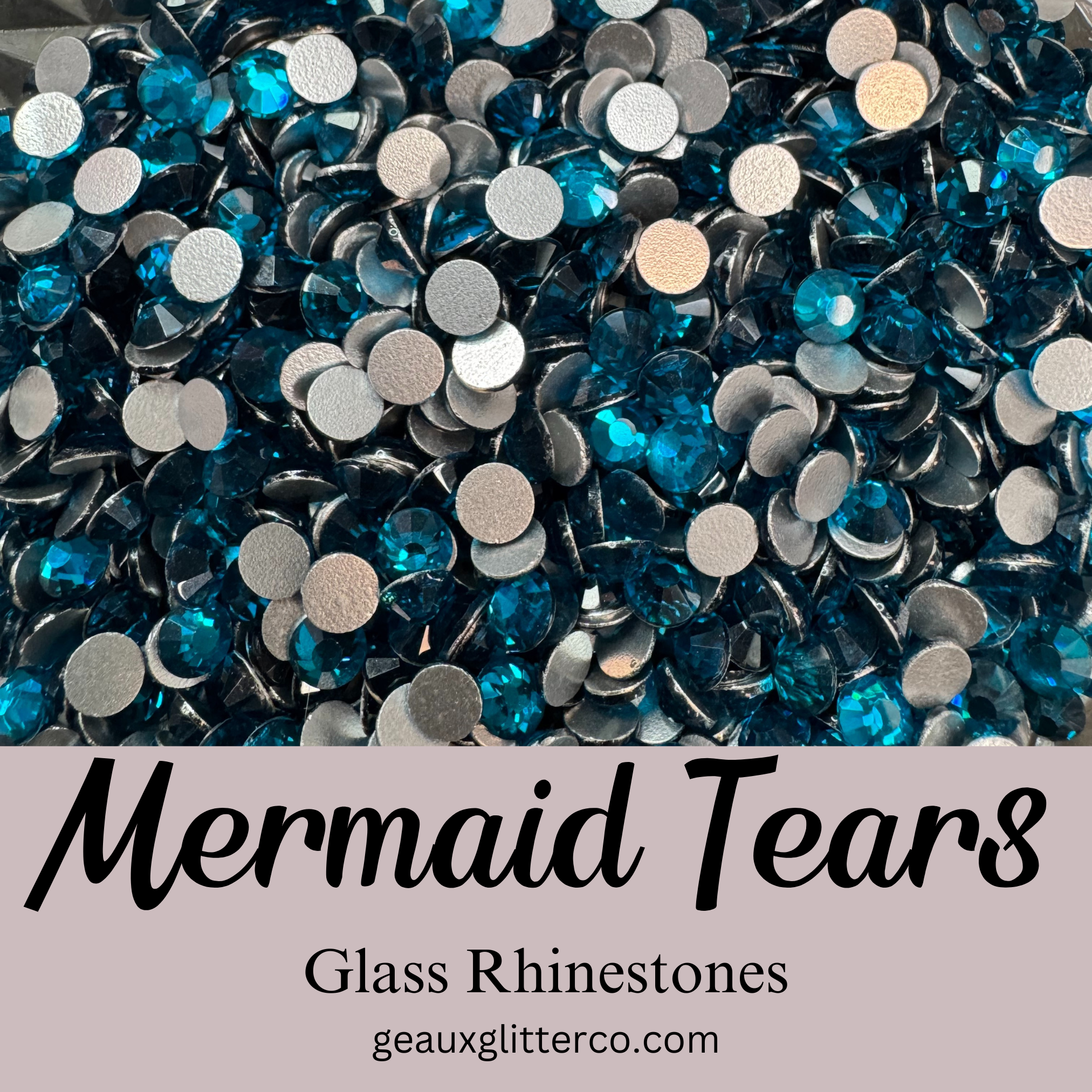 Mermaid Tears Glass Rhinestones – Geaux Glitter Co.