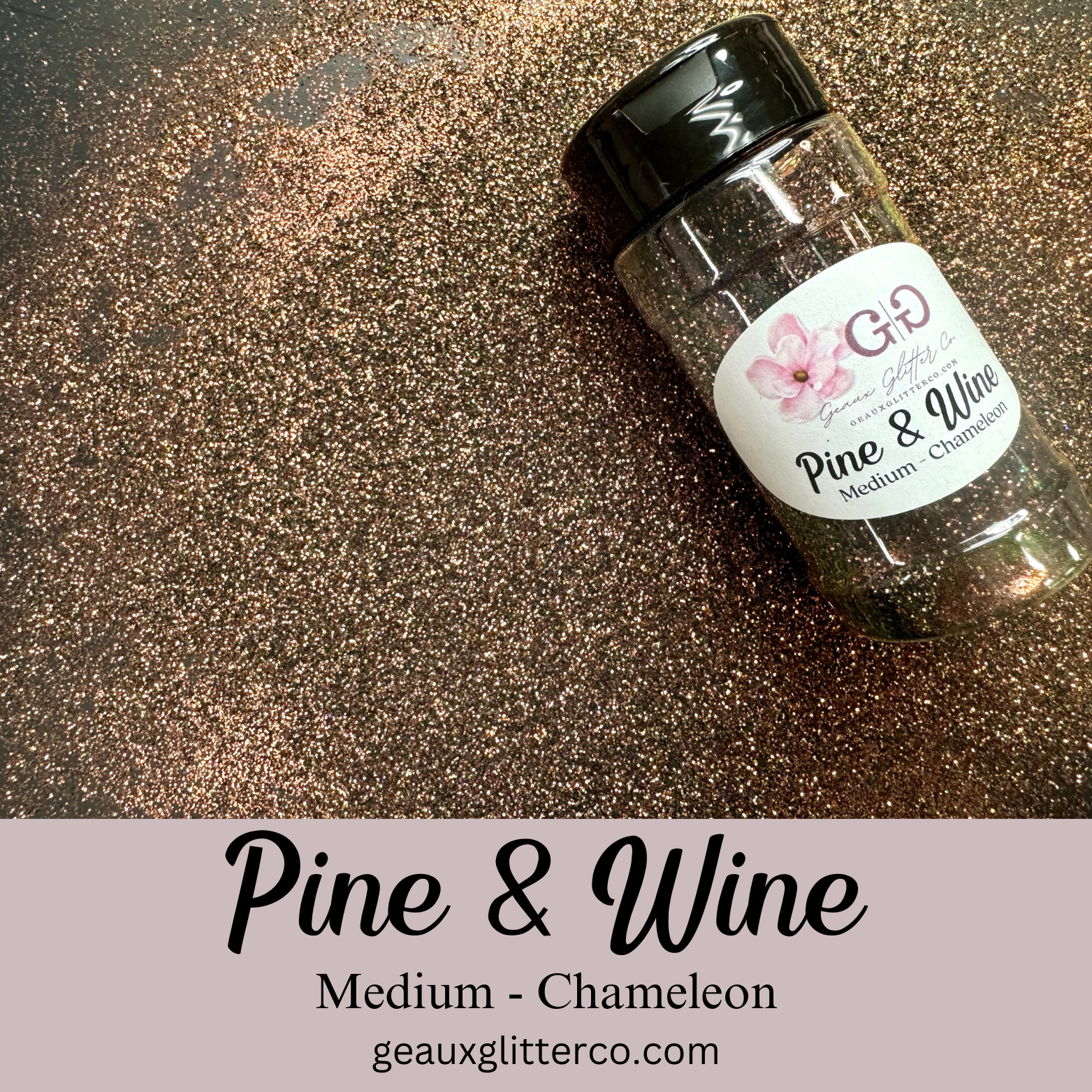 Pine & Wine Medium - Chameleon – Geaux Glitter Co.