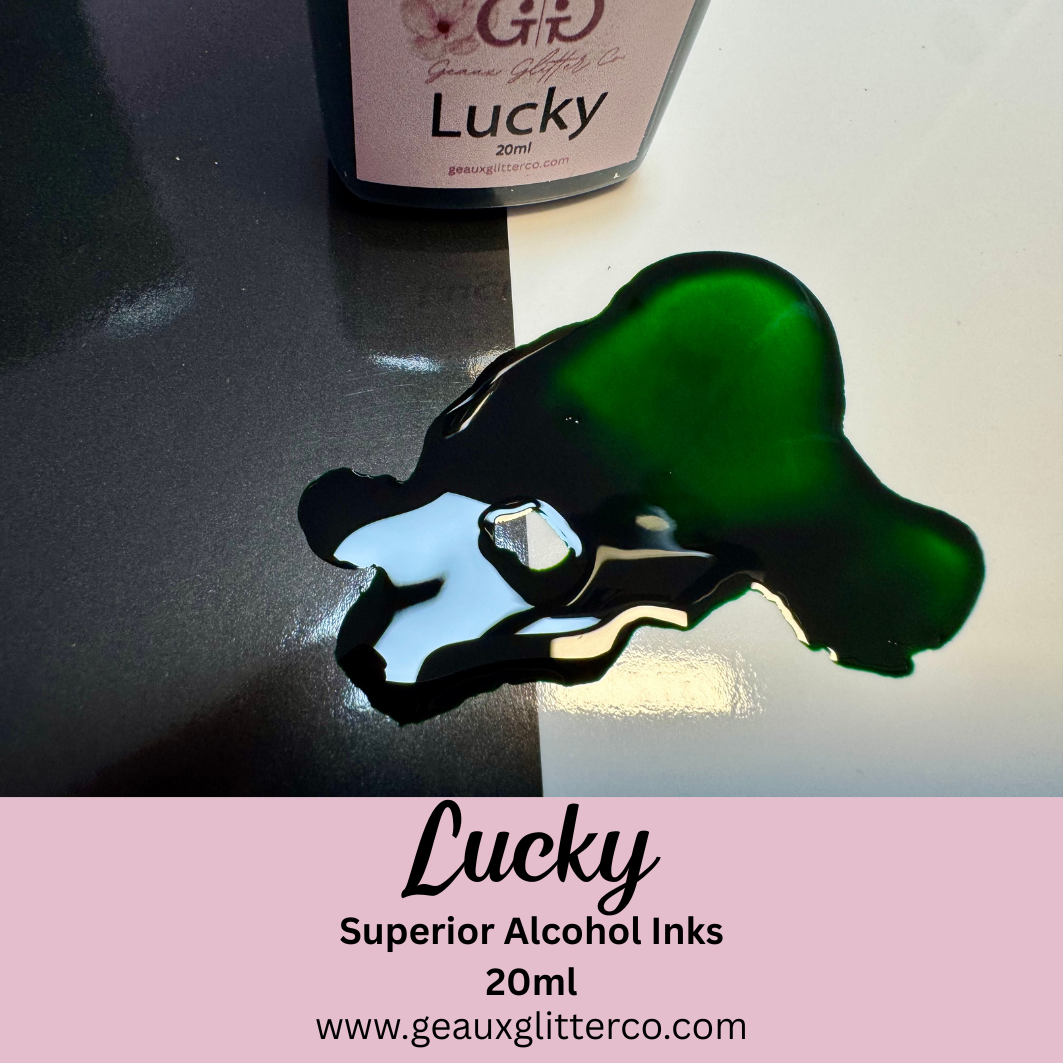 Lucky Alcohol Ink - 20ml – Geaux Glitter Co.