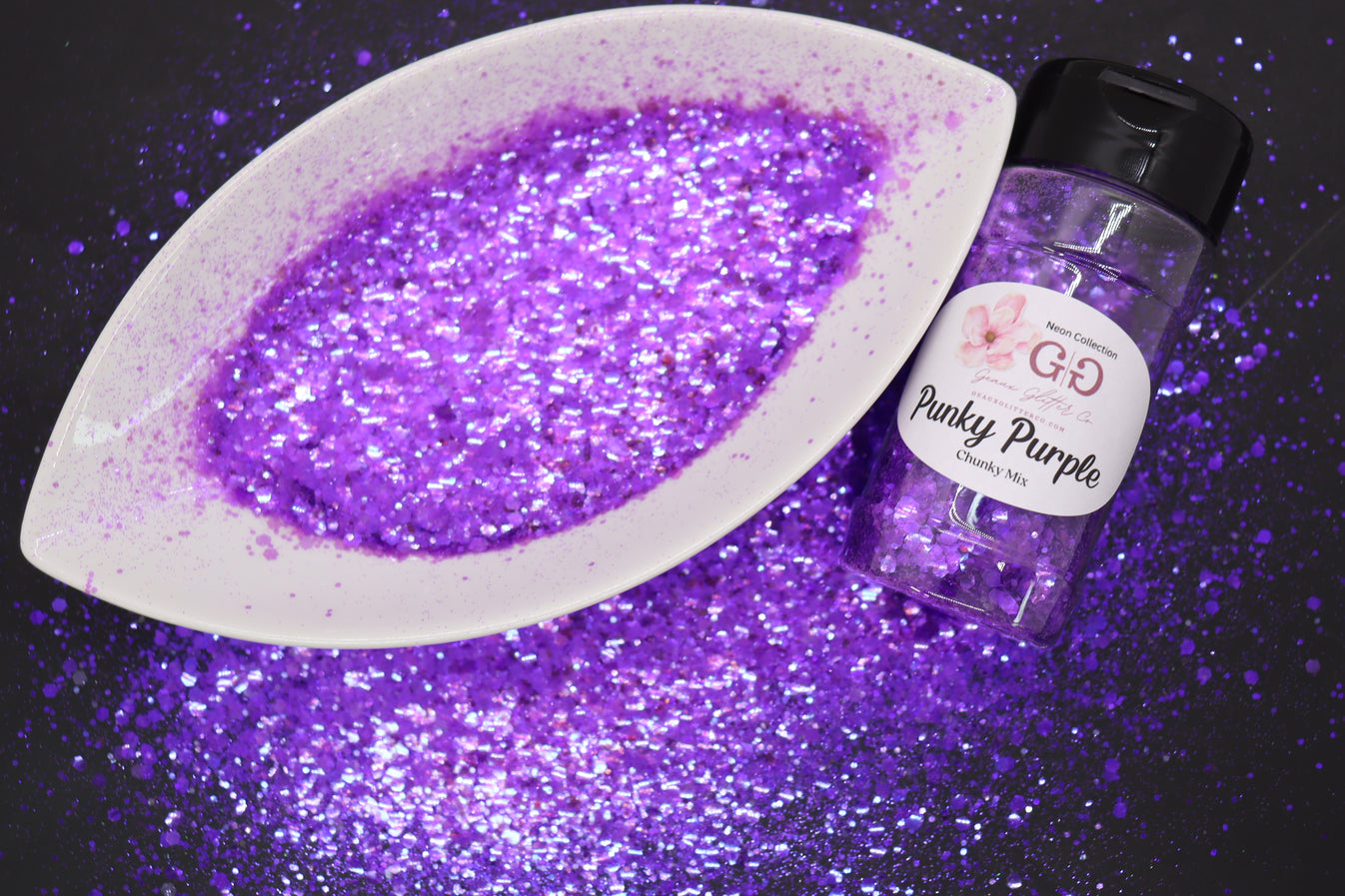 Punky Purple Chunky Mix – Geaux Glitter Co.