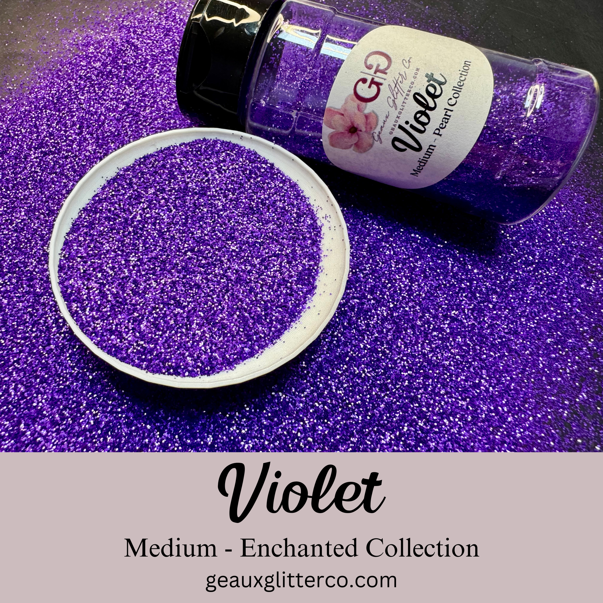Violet Medium - Enchanted Collection – Geaux Glitter Co.