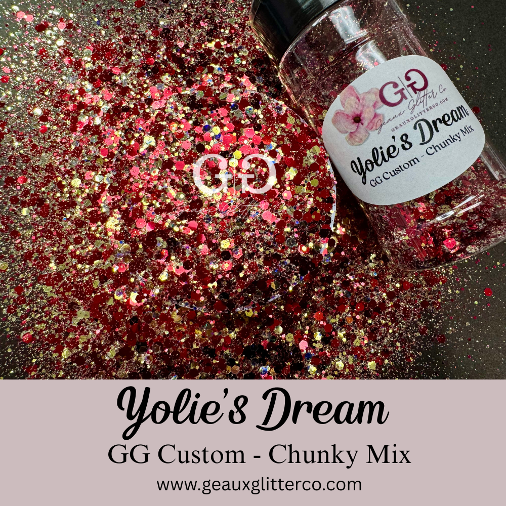 Yolie's Dream - GG Custom - Chunky Mix – Geaux Glitter Co.